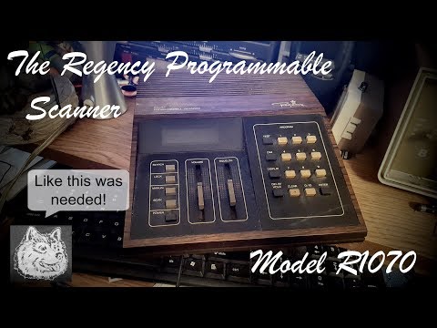 Eskie's Vlog 110617: A Regency R1070 Programmable Scanner