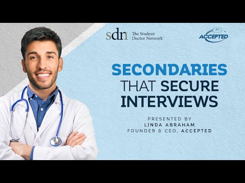 Secondaries that Secure Interviews Masterclass