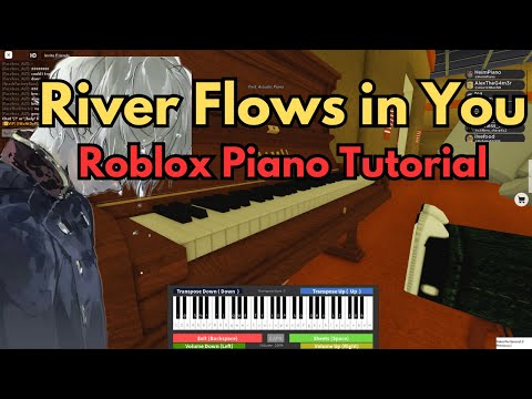 River Flows in You (EASY Roblox Piano Tutorial) + SHEETS IN DESCRIPTION!