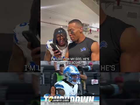 Amon-Ra and Jahmyr breakdown INSANE touchdown | Detroit Lions #shorts