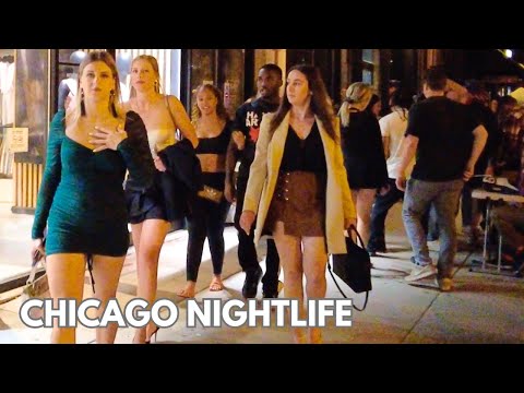 Nightlife in Chicago | West Loop | Walking Tour on Friday | May 31, 2024 | 4k Video
