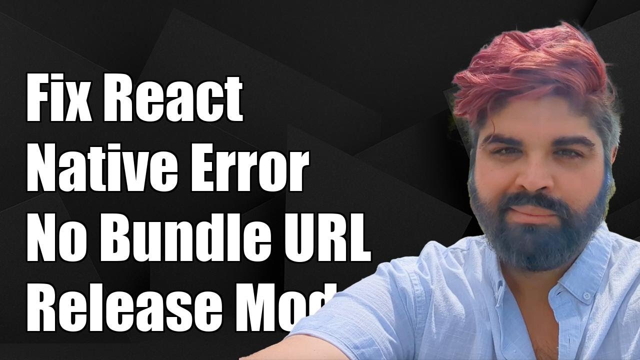Fixing React Native 'No Bundle URL Present' Error in Release Mode