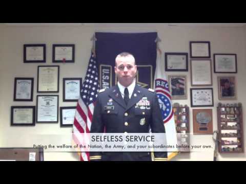 The Army Values