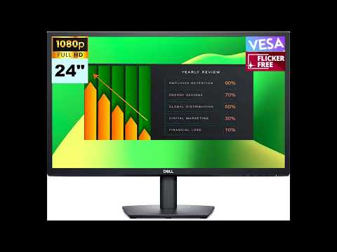 Review: Dell E2423H Flicker Free Monitor | 24" FHD VA Display 2024 Model