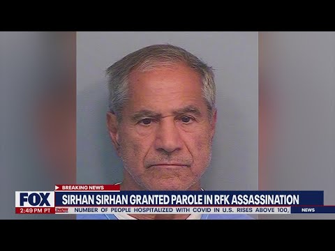RFK assassin Sirhan wins parole with support of 2 Kennedys | LiveNOW from FOX