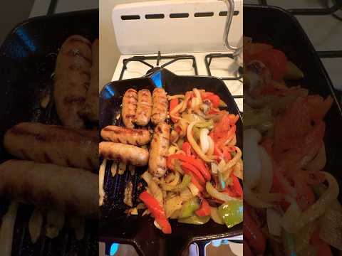 Sausage and peppers 🌶️