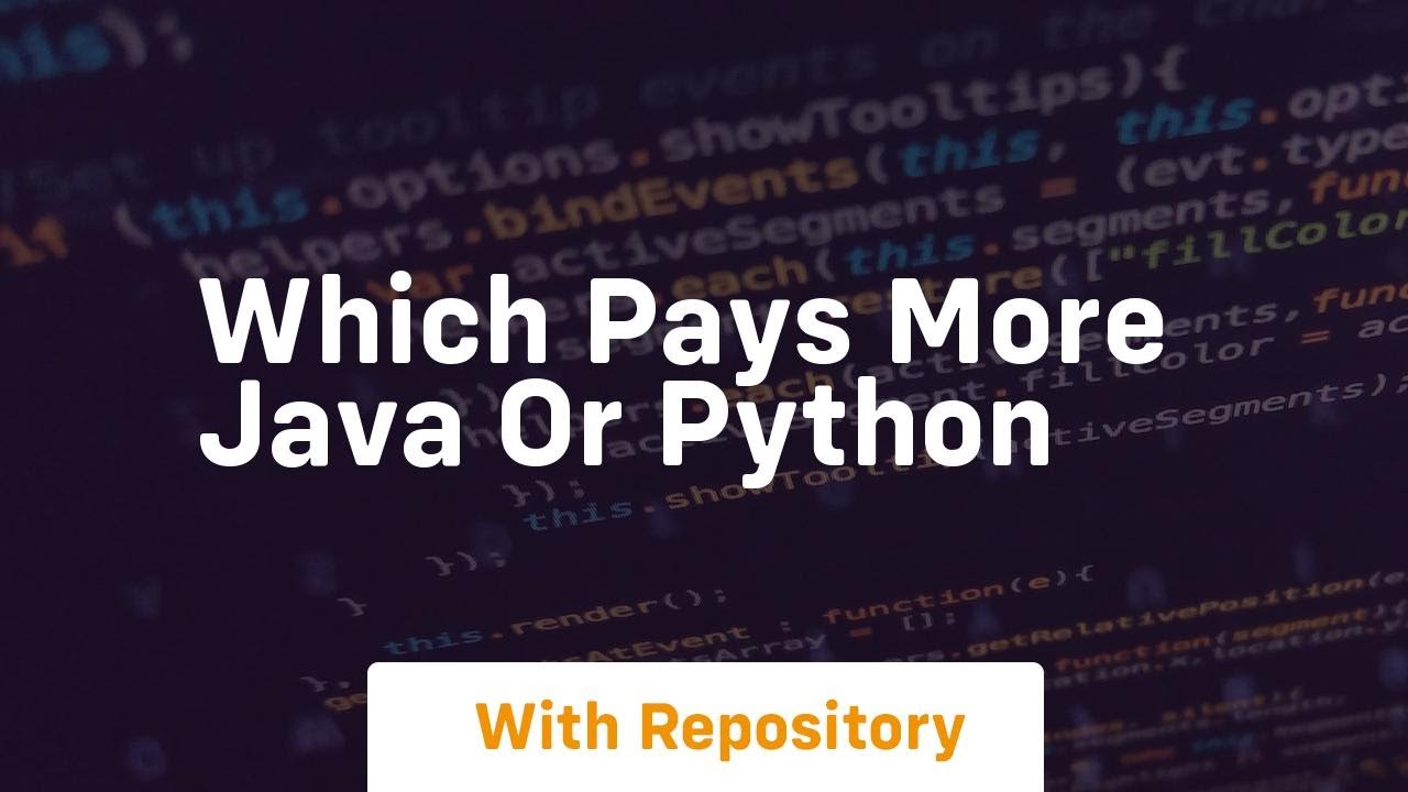 which pays more java or python