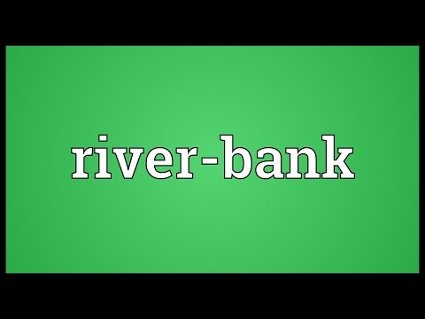 River-bank Meaning