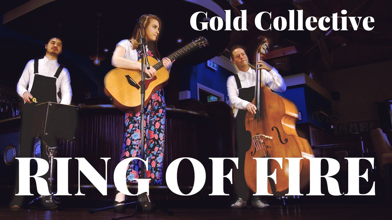 Akoestische coverband Gold Collective. Akoestisch bandje voor live muziek, bruiloft, feest.