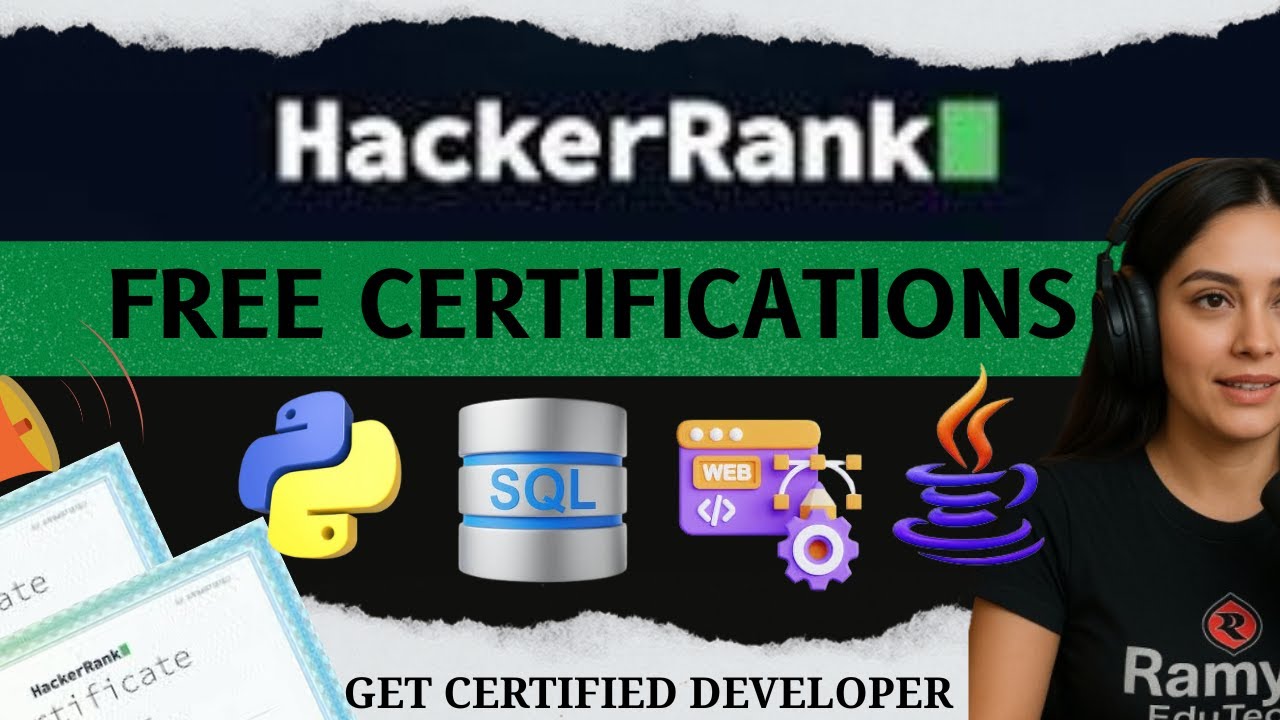 Top Free HackerRank Certifications 2025 | Boost Resume & Crack Placements |Get Certified in 2025