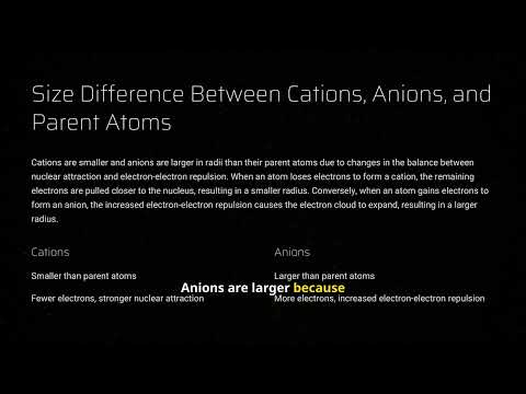39 The Periodic Table and Element Properties