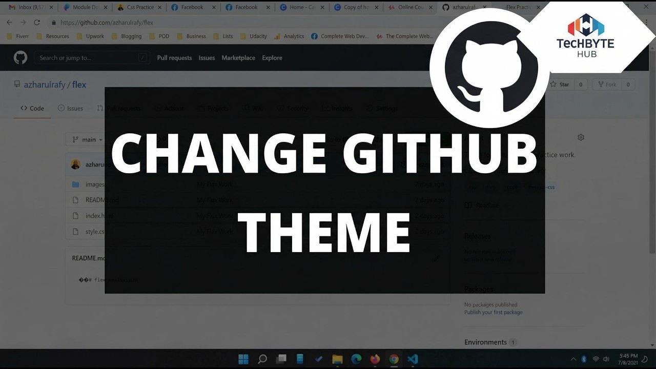How To Change GitHub Theme  Enable Dark Mode In GitHub