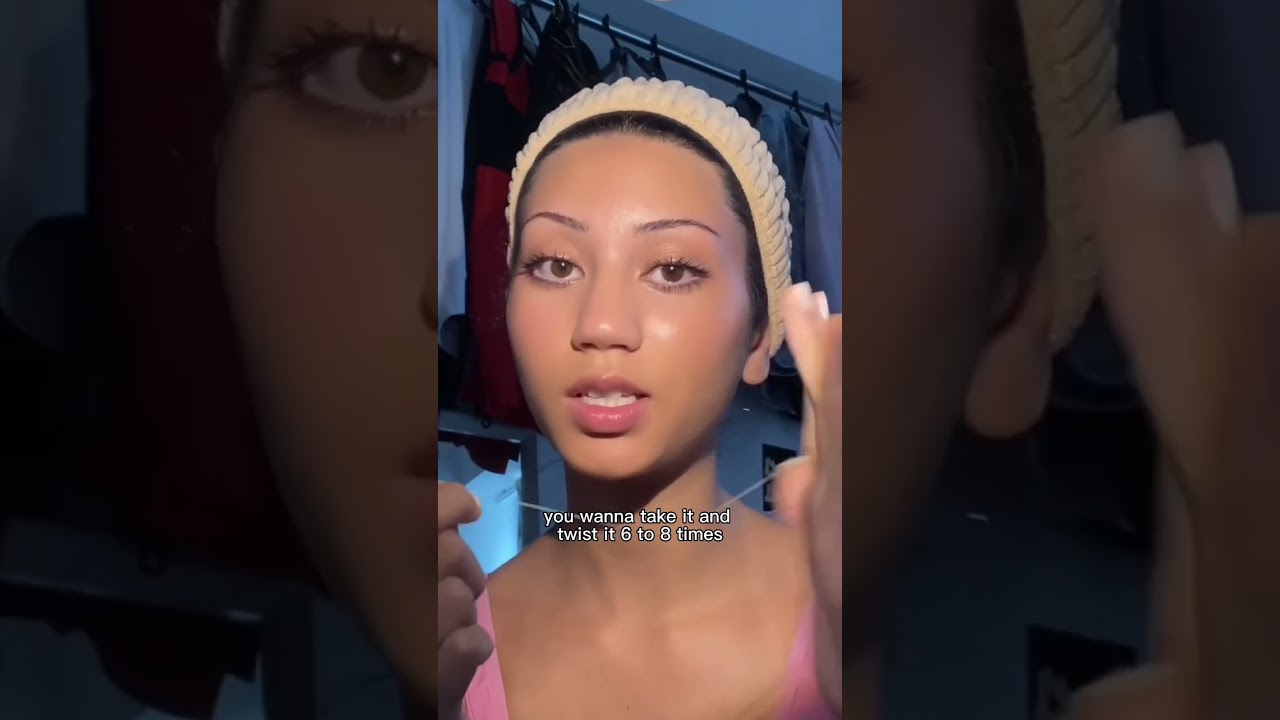 Threading tips 🧵 hair removal hack | part 1