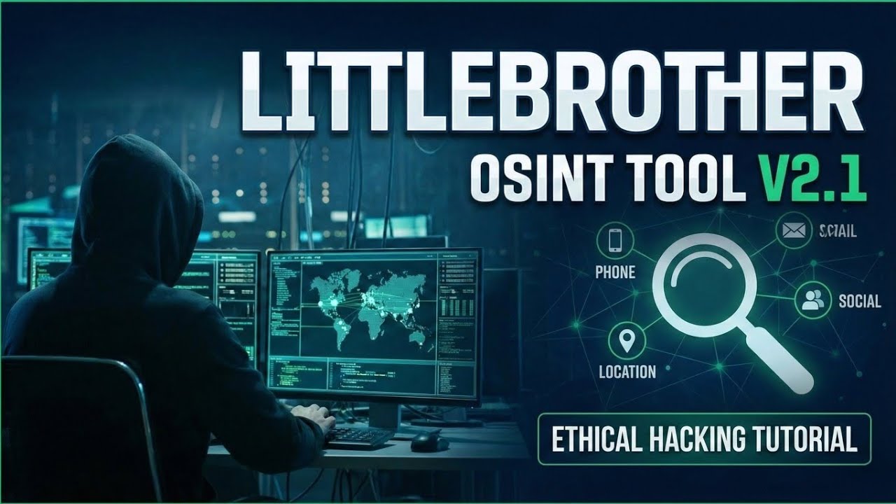 Track Phone Numbers & Emails with LittleBrother 📱📍