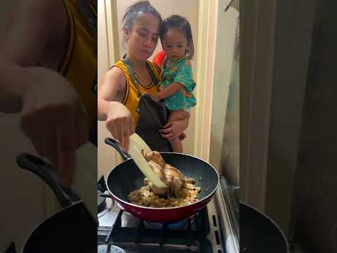 Quick Chicken Mushrooms – Done in 1 Minute! #cooking #foodieshorts #food #quickmeals #recipe