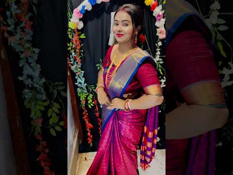How to wearing saree in South Indian style