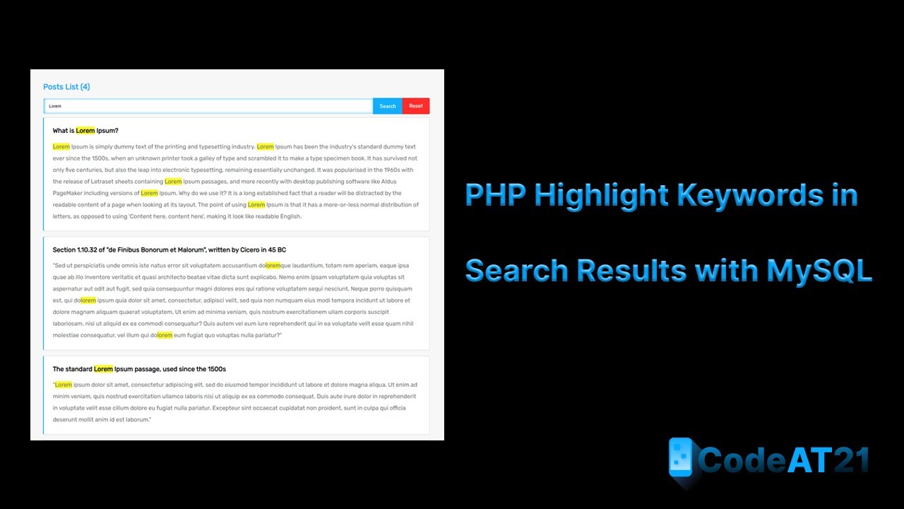 How Do You Highlight Text In PHP CrossPointe how-do-you-highlight-text-in-php-crosspointe