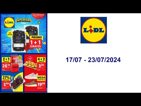 Lidl folder (BE) - 17/07 - 23/07/2024