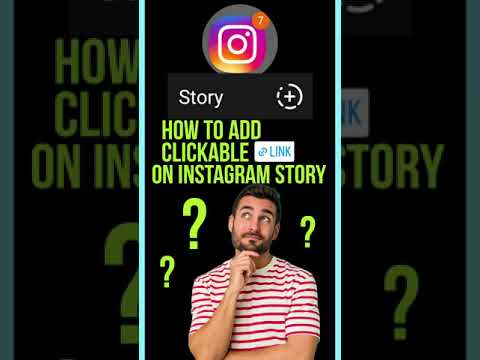HOW TO ADD LINK ON INSTAGRAM STORY. FULL VIDEO IN COMMENTS SECTION #shorts