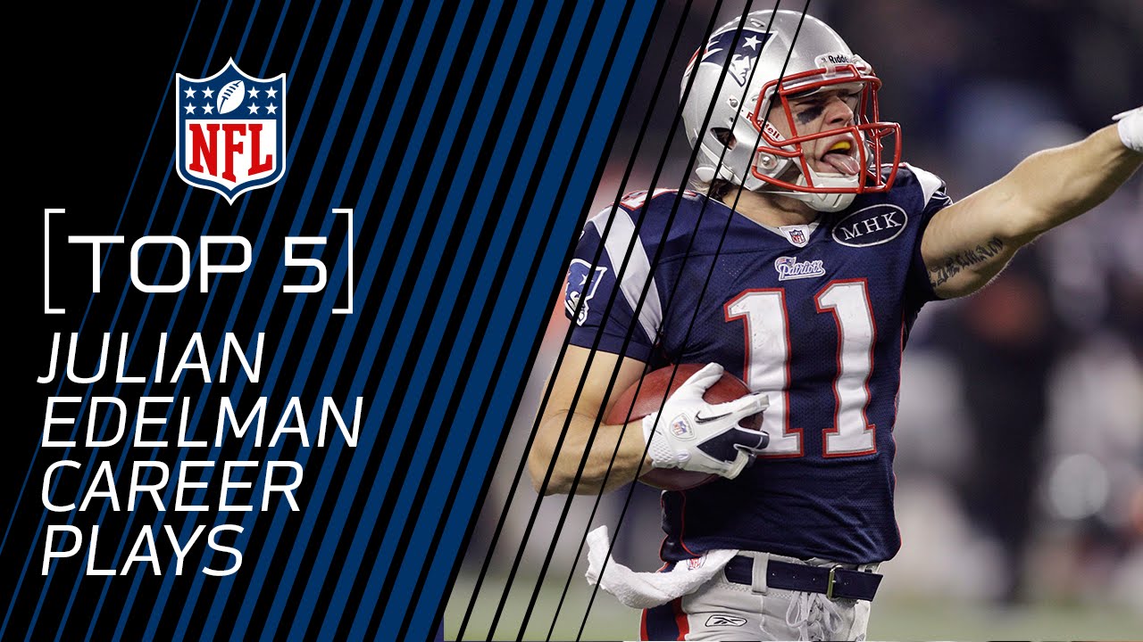 Top 5 Julian Edelman Career Plays (Up to 2016) | New England Patriots | NFL