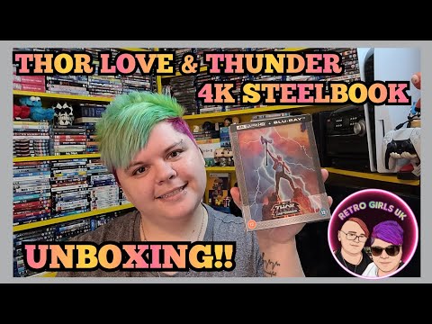 Thor Love & Thunder 4K Steelbook Unboxing | RGUK #thorloveandthunder #4k #4ksteelbook #unboxing