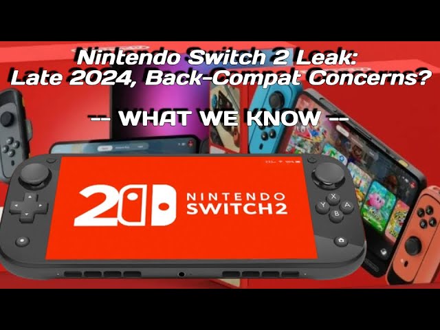 Nintendo Switch 2 leak hints at bigger display and storage capabilities ...