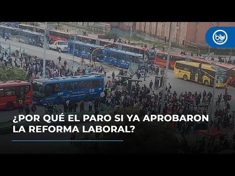 Primeros bloqueos en Bogotá por paro nacional: se agrava situación de orden público en Cauca