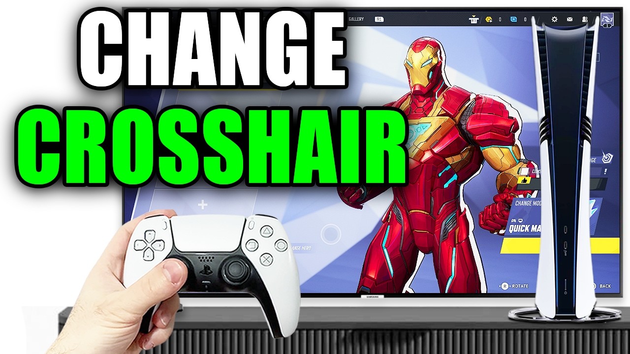 How To Change & Use Custom Crosshair In Marvel Rivals - Easy Guide