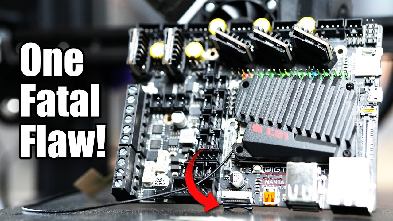 The BTT E3EZ Manta Board Is Feature Packed (But Be Careful!)