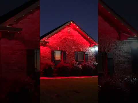 Permanent Outdoor RGB Lights!