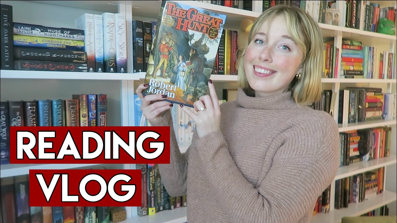 Reading Wheel Of Time Book 2! (The Great Hunt Reading Vlog - book-news.org