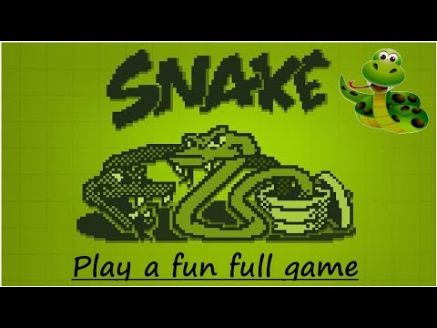 How to play a snake game by using HTML