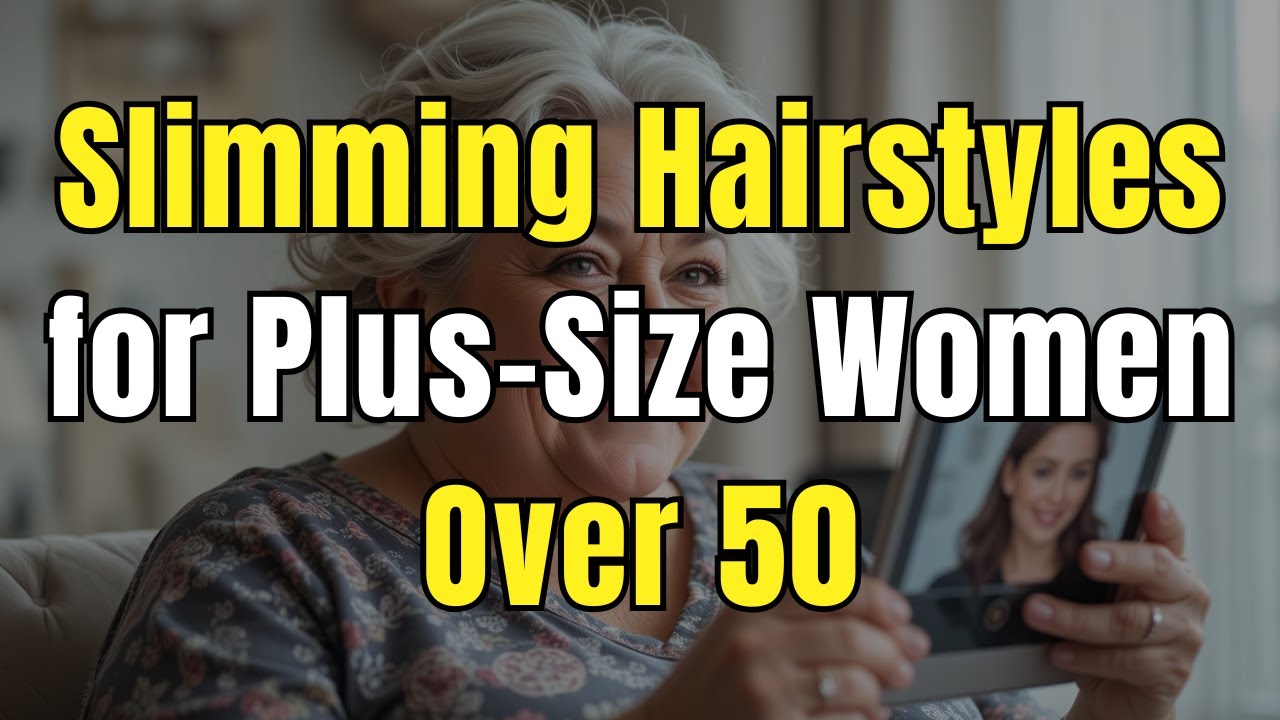 Best Hairstyles for Plus-Size Women Over 50 – Slimming, Flattering, and Confidence-Boosting!
