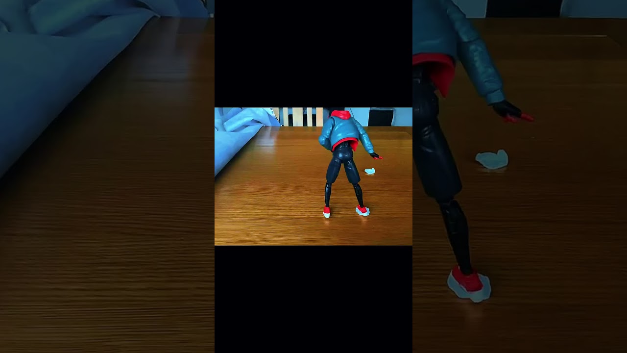 MilesvsSpiderman2099 #shorts #spiderman #marvel #spidermanbrandnewday #fyp #viralvideo #stopmotion