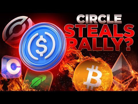 Circle Stock Stealing Crypto Rally?🔥Stablecoin Takeover🔥