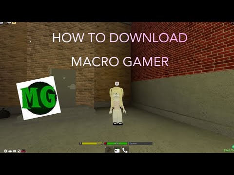 How to download macro in Da Hood ROBLOX! (MacroGamer Roblox 2024)
