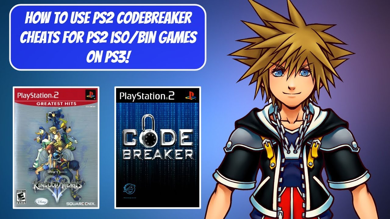 How To Use PS2 CodeBreaker Cheats For PS2 ISO/BIN Games On PS3! (CFW)