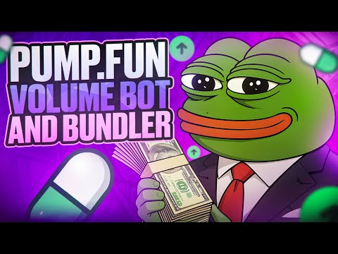 Pump and Dump Your Memecoins / Pump Fun Volume Bot and Bundler / Rug Pull Tutorial