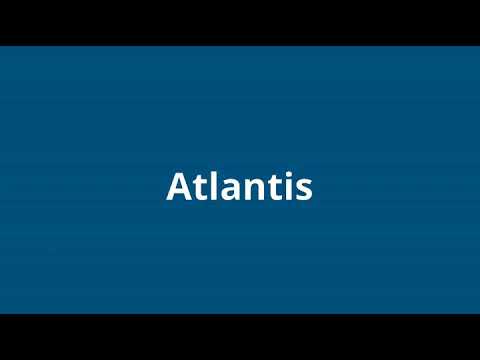 what is the meaning of Atlantis