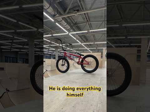 Just build a light bike and everything is easy they say😅 It is! #bmx