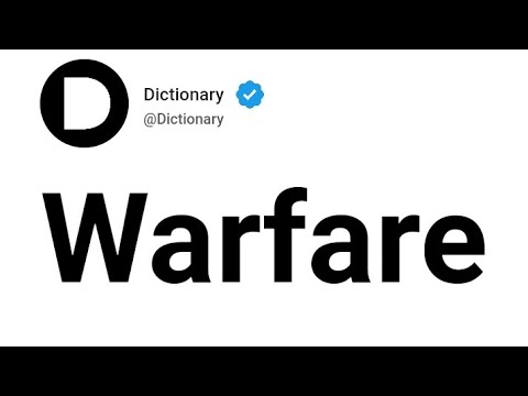 Warfare Meaning In English