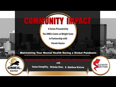 Community Impact - Reality orientation for individuals with dementia