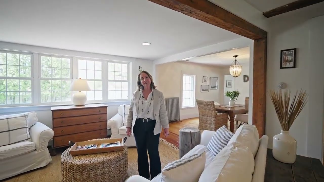 Stunning updated farmhouse just listed in Exeter, NH