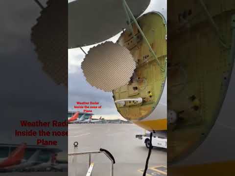 weather Radar what you see inside the commercial airplane#dopler #information #shorts