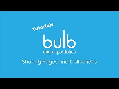 Sharing Pages and Collections