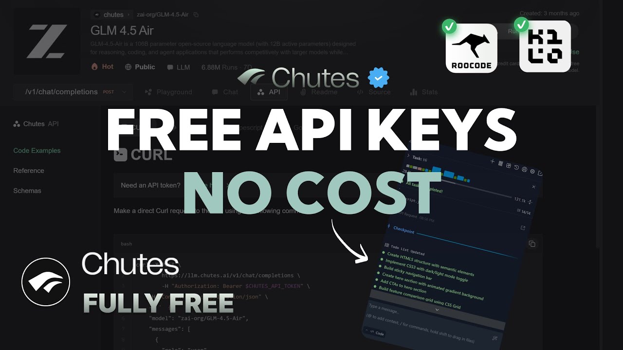 Free AI API Keys – Works Perfect in Kilo Code & Roo Code