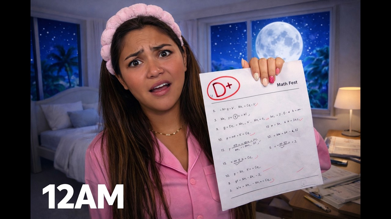 New School, New Life… and It’s Hard *Night routine*😴🌴