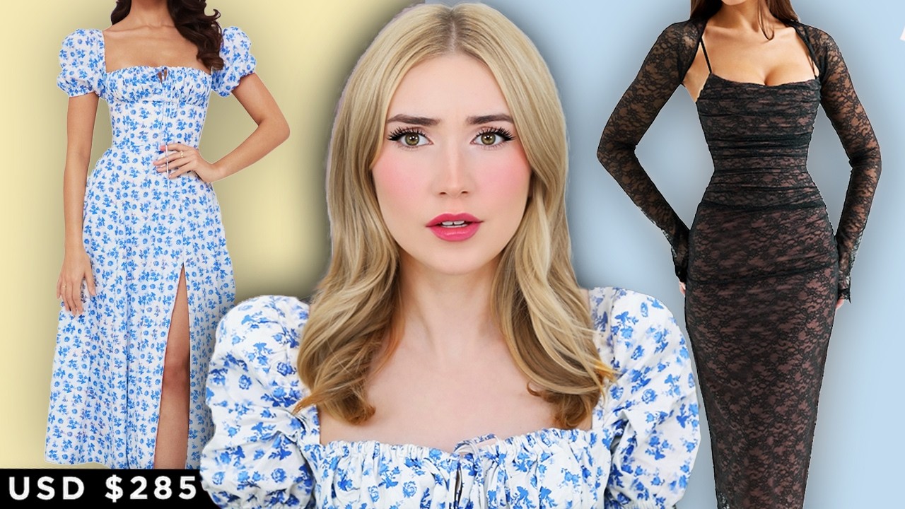 Watch BEFORE you Buy House of Cb Dresses *tested on 2 Different Body Types*