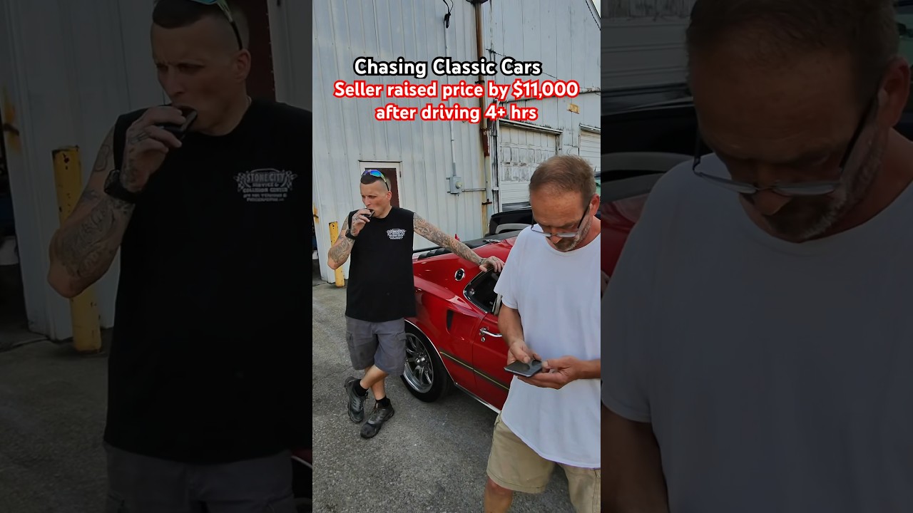 Seller raised the price by $11,000 after driving 4+ hours. Chasing Classic Cars with Rob Evans