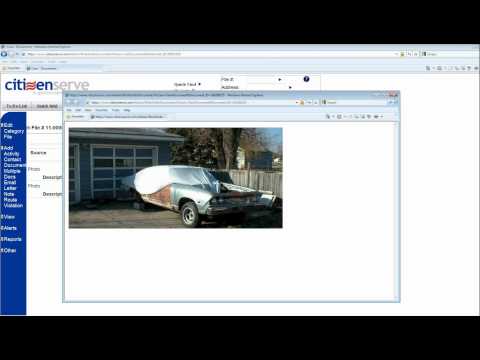 CitizenServe Demo Code Enforcement and GIS